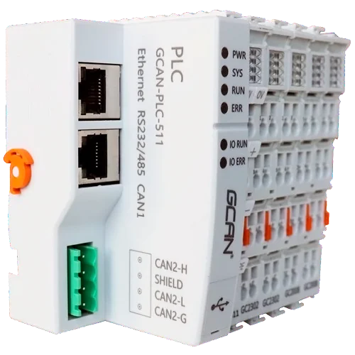 Контроллер GCAN-PLC-511 — купить дешево у официального дистрибьютера